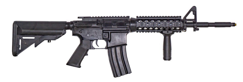 Купить Автомат Cyma M4 RIS (cm507), 110 м/с, АКБ, ЗУ (Б/У)