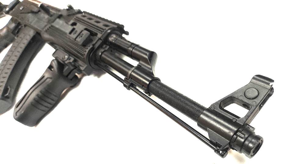 Купить Автомат Cyma АК Tactical, тактический обвес (cm028u) 125 м/с (Б/У)