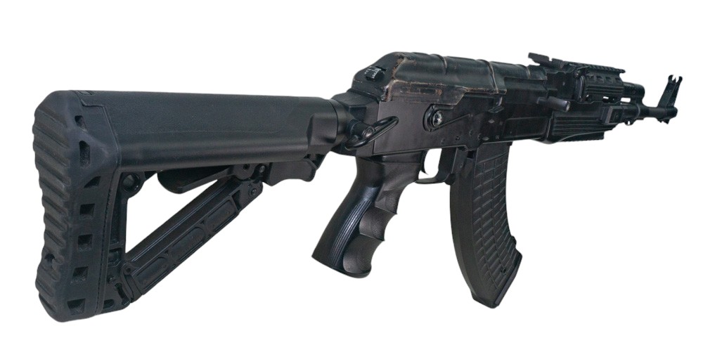 Купить Автомат Cyma АК47 Tactical, тактический обвес (cm028c), 115 м/с ...