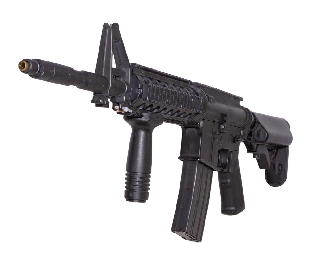 Купить Автомат Cyma M4 RIS (cm507), 110 м/с, АКБ, ЗУ (Б/У)